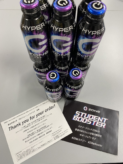 ZSB（ZONe Student Booster）様より、エナジードリンクZONeをご提供頂きました。 :: 東北学院大学フォーミュラクラブ「TGU FORMULA TEAM」公式ホームページ